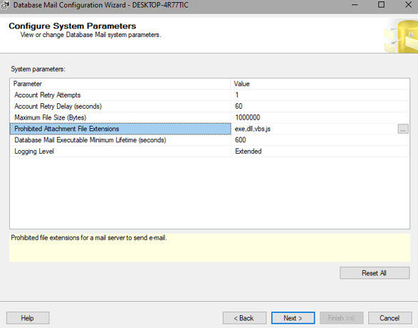 Práctica 5. Configuración de alertas y monitoreo de rendimiento | SQL_SERV